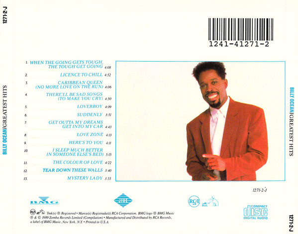 Billy Ocean – Greatest Hits - RecordShop