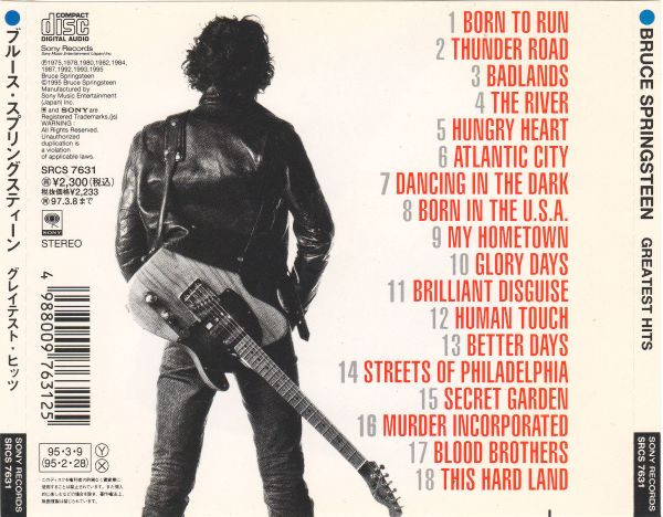 Bruce Springsteen – Greatest Hits - RecordShop