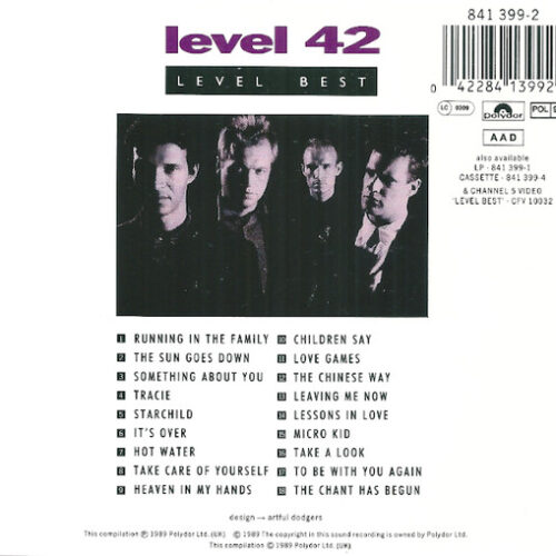 Level 42 – Level Best (A Collection Of Their Greatest Hits) - RecordShop