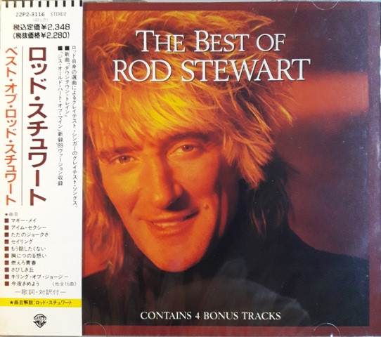 Rod Stewart The Best Of Rod Stewart Bonus Tracks Recordshop